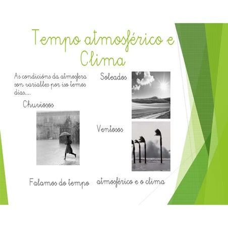 Power point tempo clima | PDF