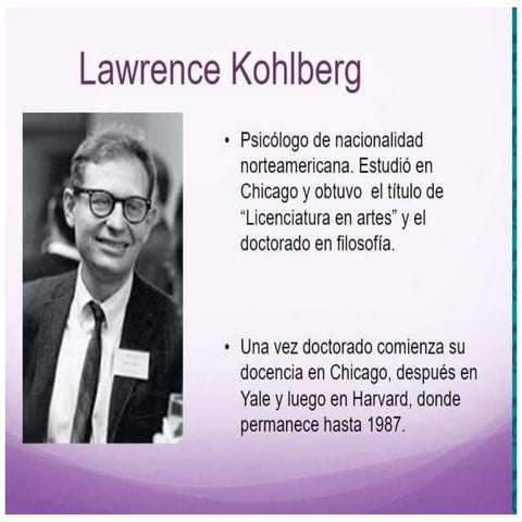 Teoria De Kohlberg A Guide To Self Education: The Theory Of Positive