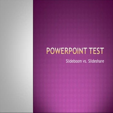 Power point test | PDF