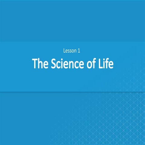 PowerPoint The Science of Life (1 ...