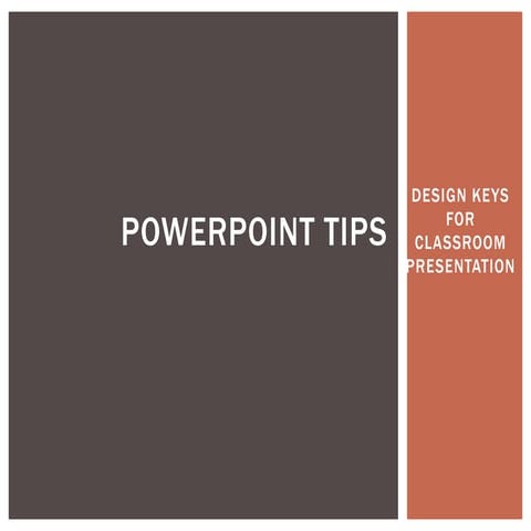 Powerpoint tips | PPT