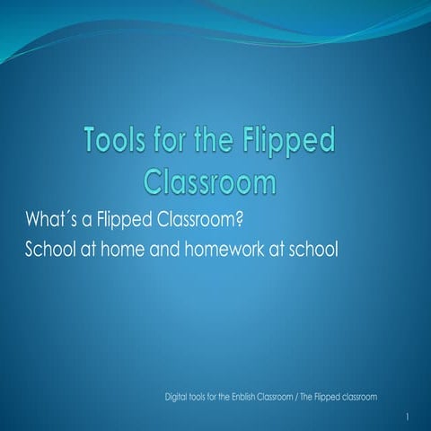 Power point tools for the flipped classroom | PPTX