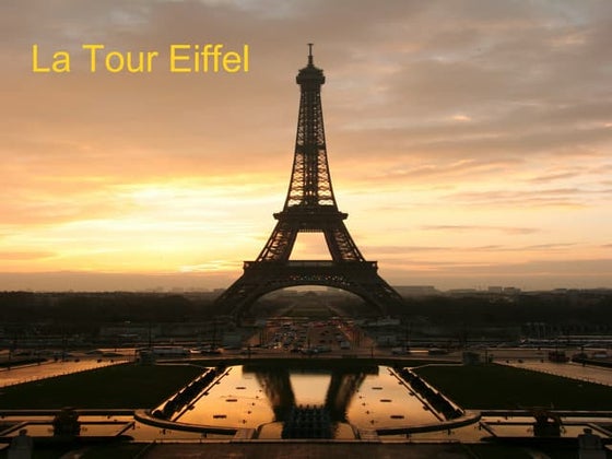 La présentation de la Tour Eiffel | PPTX