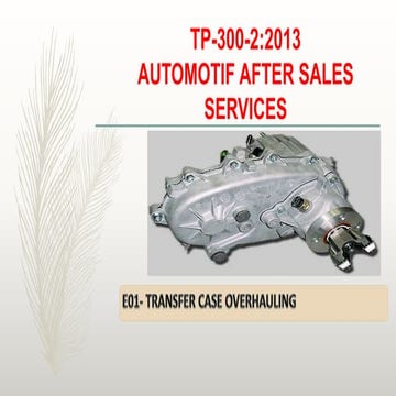 Power point transfer box / transfer case | PPT