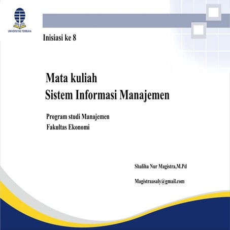 Power Point Tuton 8 sistem informasi.ppt