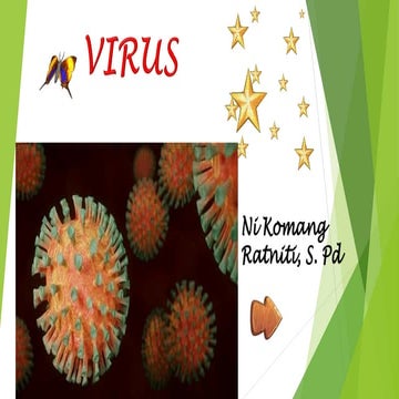 Power point virus.pptx untuk siswa kelas x smk kurikulum 13 | PPT