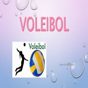 Power point voleibol | PPT