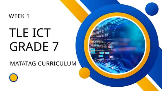 Trends and Issues in ICT 7.pptx Matatag Curriculum | PPTX