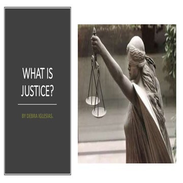 Power point what is justice | PPT