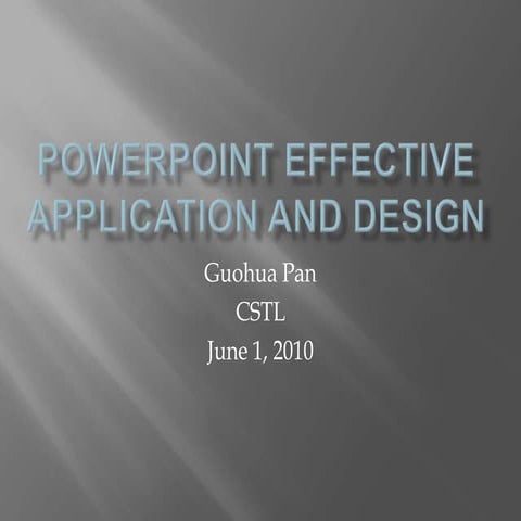 Power pointworkshop | PPT
