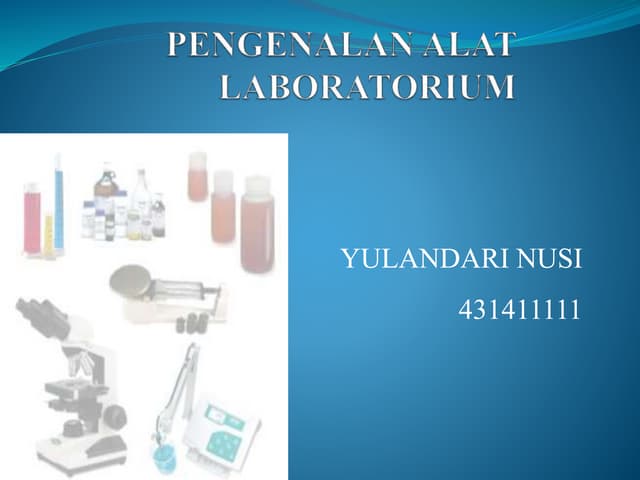 Alat alat kimia beserta kegunannya | DOCX