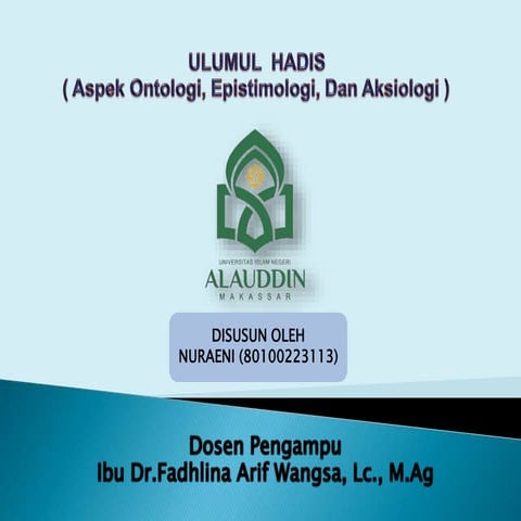 power poit ulumul hadis.pptx