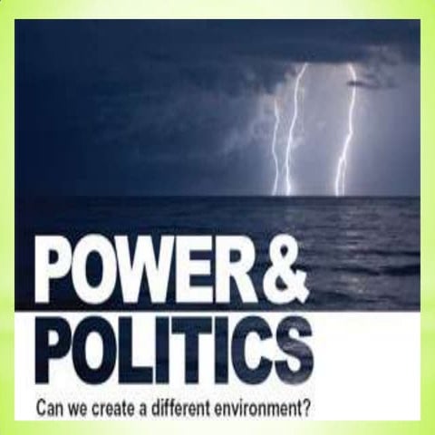 Power & politics | PPTX