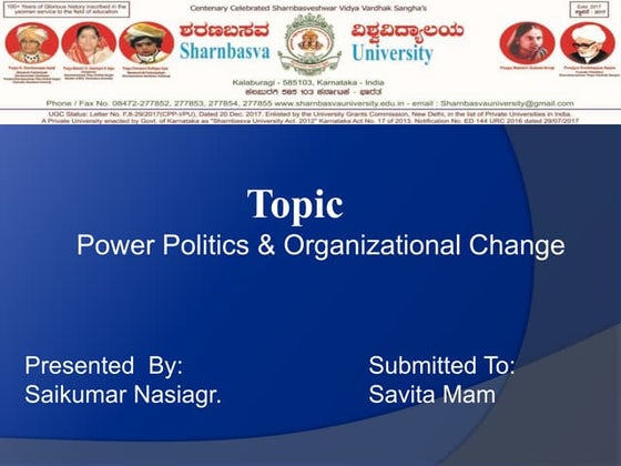 Power and Politics | PPT