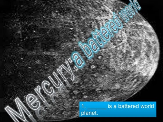 Planet Mercury | PPT