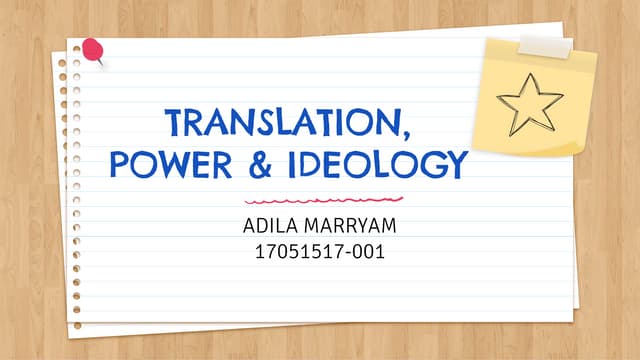 Approaches of translation | PPT