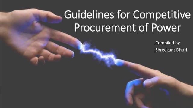 Tariff Based Competitive Bidding (TBCB) for Intra-State Transmission Projects | DOCX