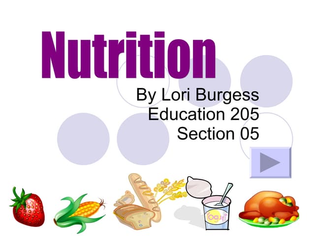 Healthy lifestyle for kids | PPT