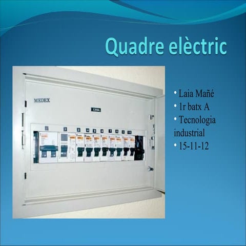 Power quadre electric | PPT