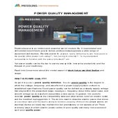 Power quality management | PDF