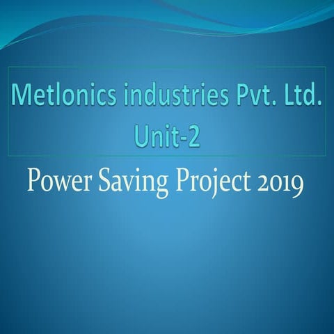 Power Saving Project sept 19.pptx