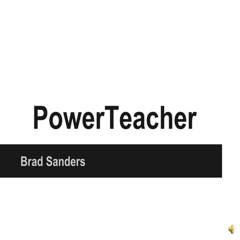 Powerschool teacher lesson | PPTX