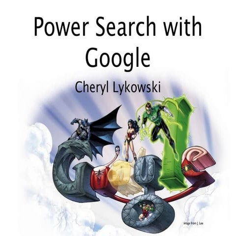 Smart Google Searching - Lesson One: Picking the Right Search Terms | PDF