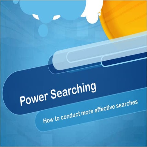 Power searching | PPT