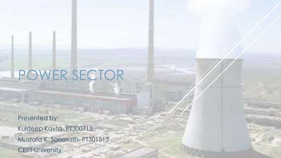 Power Sector Growth in India | PPT