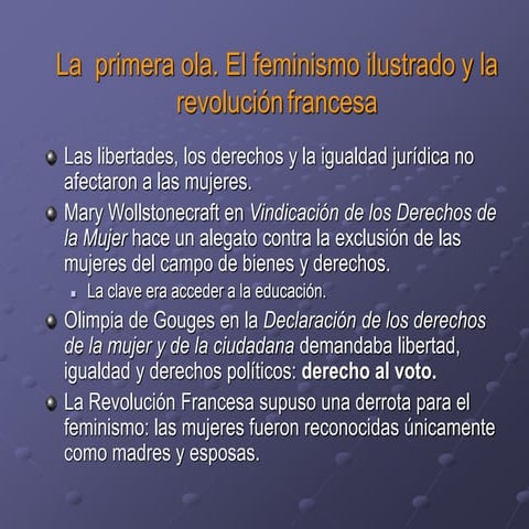 Presentacion De Todas Las Olas Del Feminismo Ppt