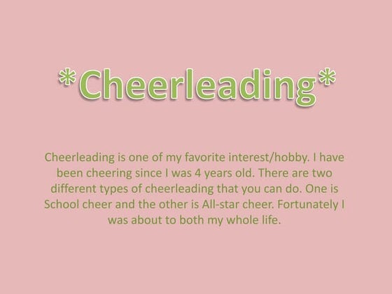Basic cheerleading motions | DOCX