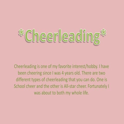 Cheerleading | PPT