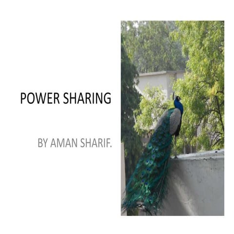Power sharing | PPT