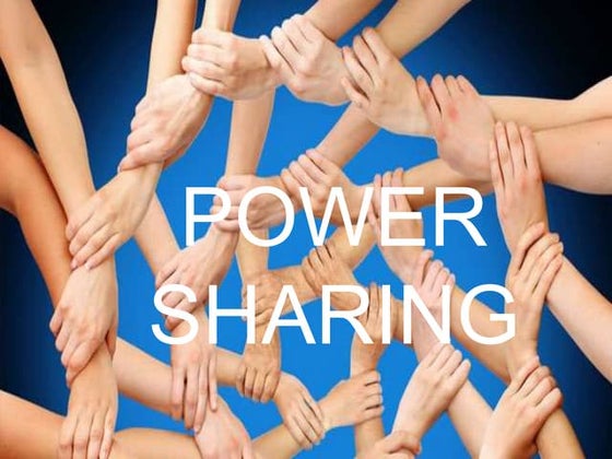 Power Sharing Chapter 1(Civics) class 10 | PPT