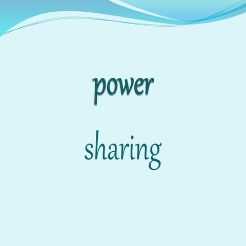 Power sharing.ppt