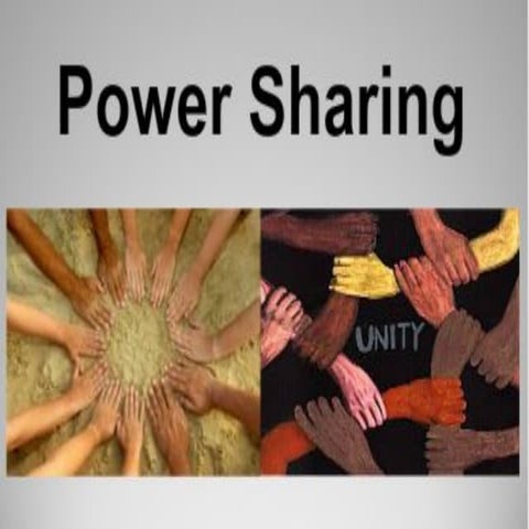 POWER SHARING | PPT