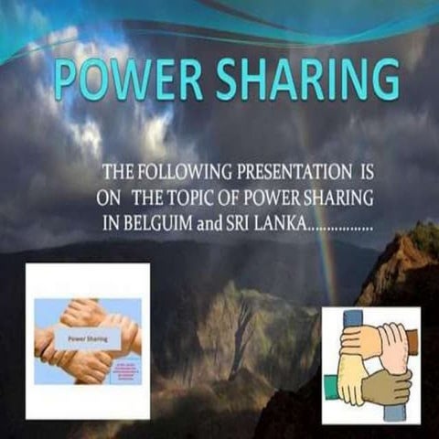 Power Sharing ch 1 | PPTX