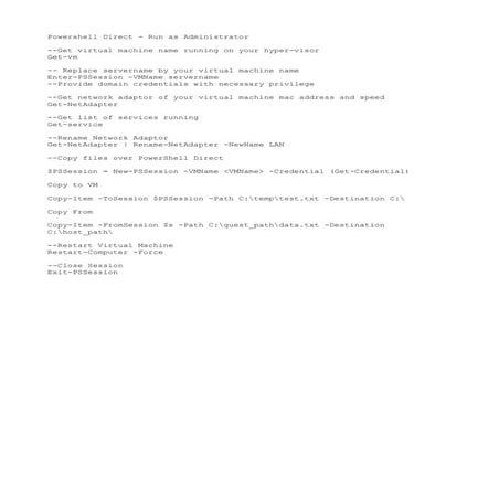 Powershell Direct Pdf 