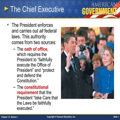Powers of the president | PPT