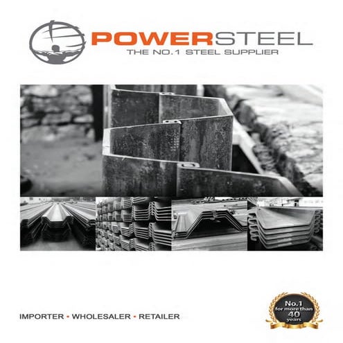 TDT Powersteel Sheetpile catalogue | PDF