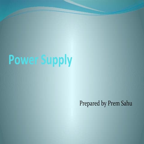 Power supply | PPT