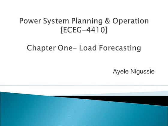 Introduction to power system analysis | PPT