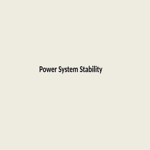 Power Systems II and Interconnected System | PPTX