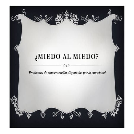 Aprender a trabajar el miedo | PDF