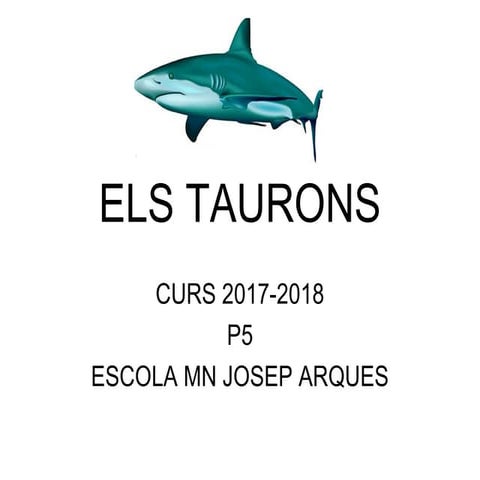 Projecte classe taurons P5B | PPT