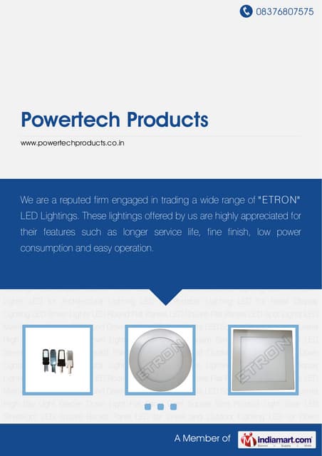 Powertech Products presentations