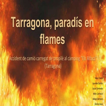 Accident "Els Alfacs" | PPT