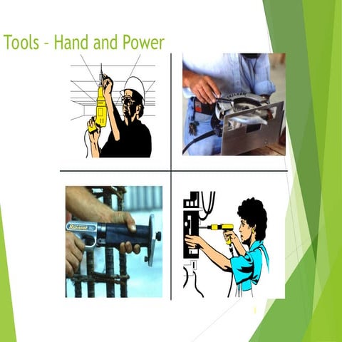 POWER TOLLS USAGE.pptusage of power tools | PPT