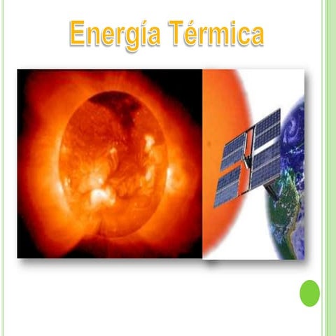 Powert point energia termica | PPTX