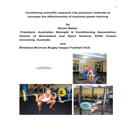 Power training methods v2 1 | PDF